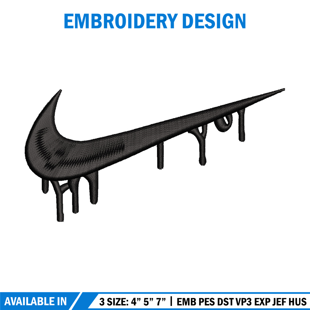 Nike logo embroidery design, Nike embroidery, Nike design, E | Inspire ...