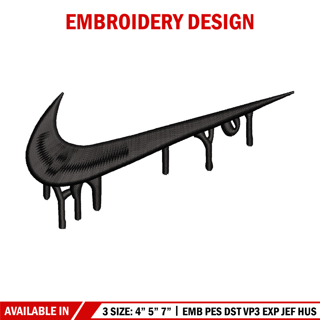 Nike logo embroidery design, Nike embroidery, Nike design, E | Inspire ...
