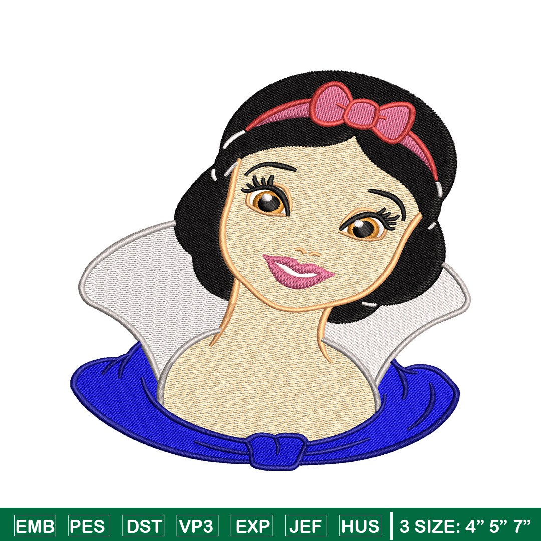 Snow White embroidery design, Disney embroidery, Disney desi | Inspire ...