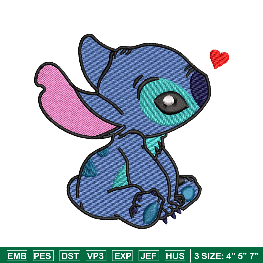 Stitch cartoon embroidery design, Stitch cartoon embroidery, | Inspire ...