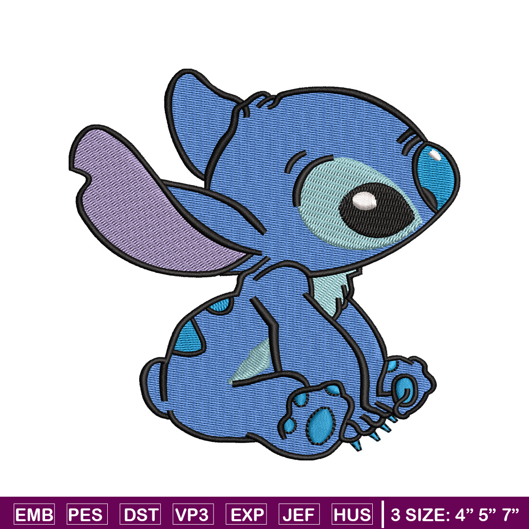 Stitch embroidery design, Stitch cartoon embroidery, cartoon | Inspire ...
