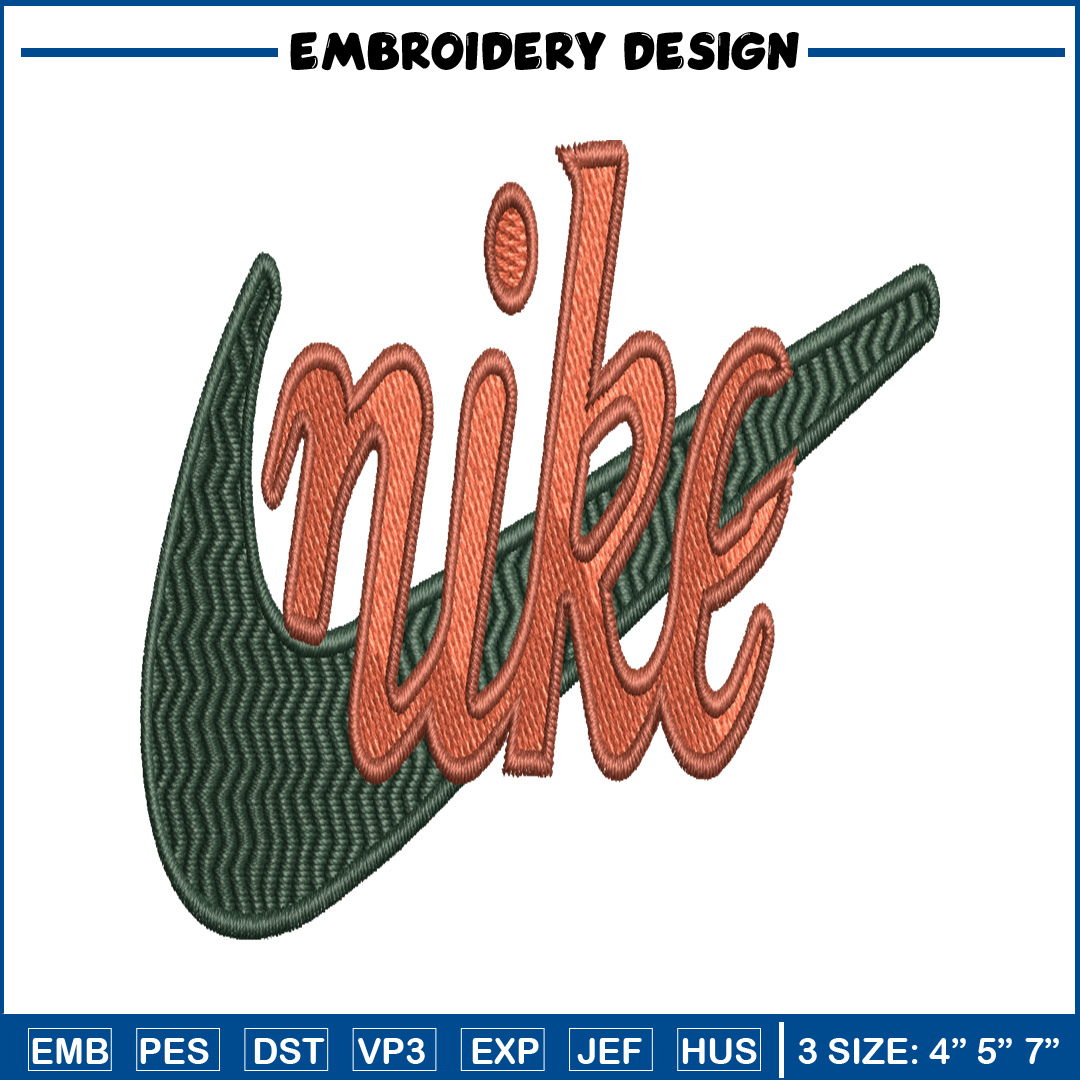 Swoosh Nike embroidery design, Swoosh Nike embroidery, Nike | Inspire ...