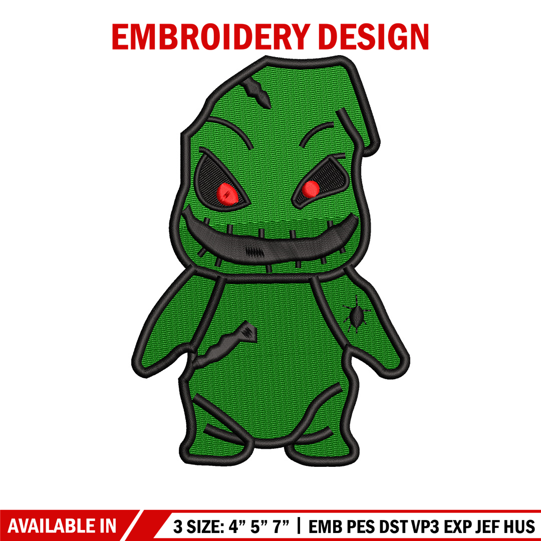 Oogie boogie embroidery design, Oogie boogie embroidery, Emb | Inspire ...