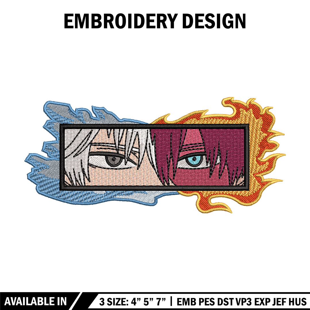 Shoto eyes embroidery design, Mha embroidery, Embroidery shi | Inspire ...