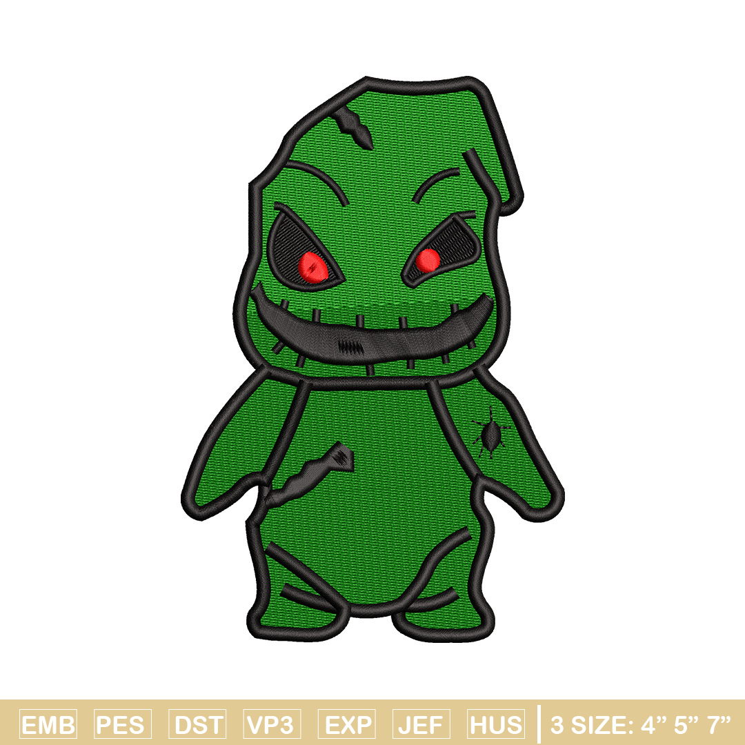 Oogie boogie embroidery design, Oogie boogie embroidery, Emb | Inspire ...