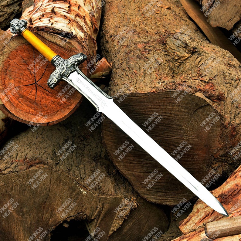 Handmade Conan The Barbarian Sword Carbon Steel Sword With S | Inspire ...