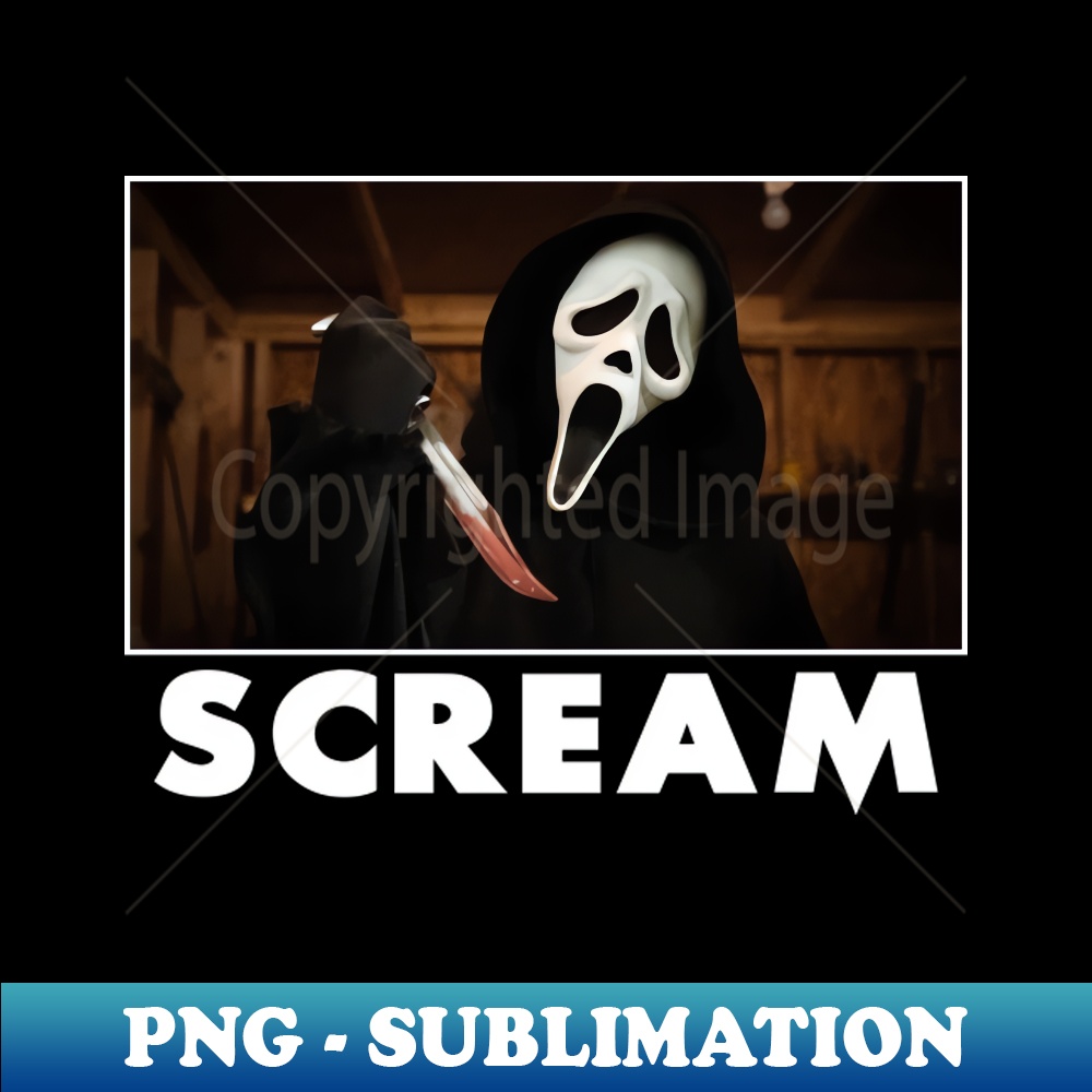 Scream - Hauntingly Realistic - Perfect for Sublimation Proj | Inspire ...