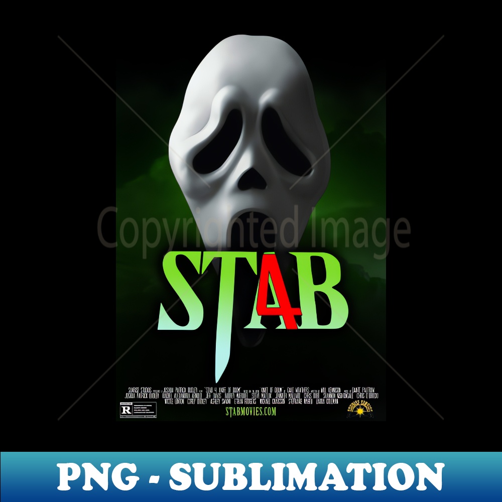 Stab 4 Poster - Spine-Chilling Sublimation Download - Perfec | Inspire ...