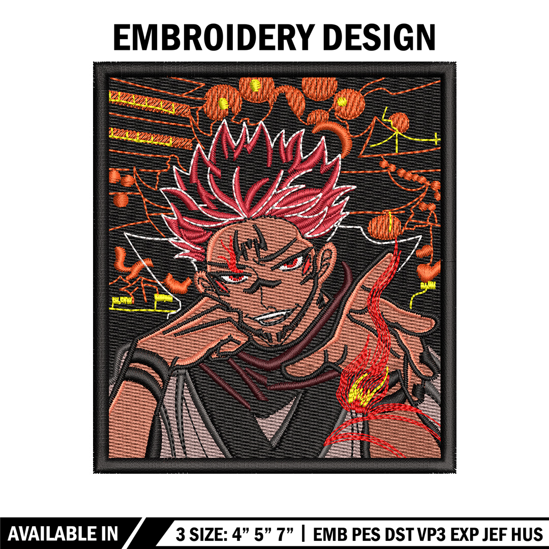 Sukuna frame embroidery design, Sukuna embroidery, Embroider | Inspire ...