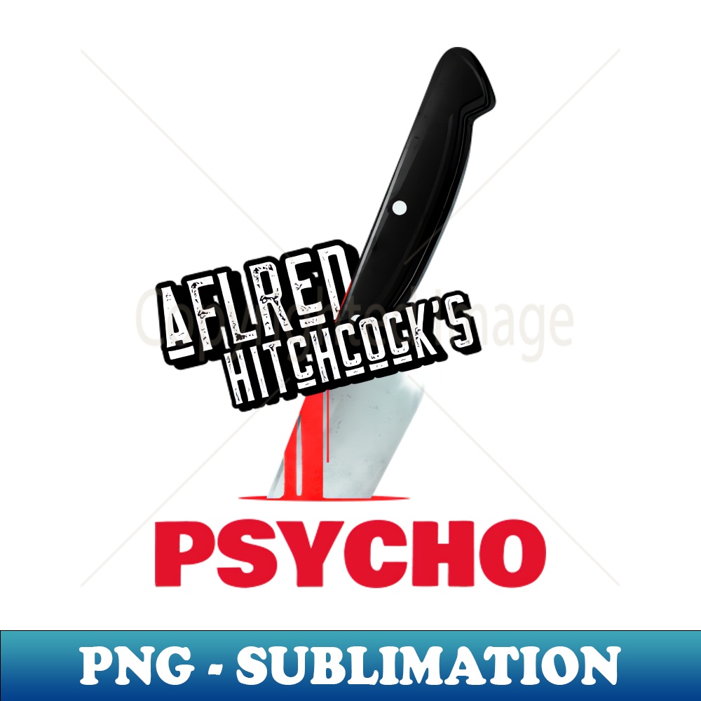 Psycho Knife Sublimation - Vintage Horror Design - Perfect f - Inspire ...