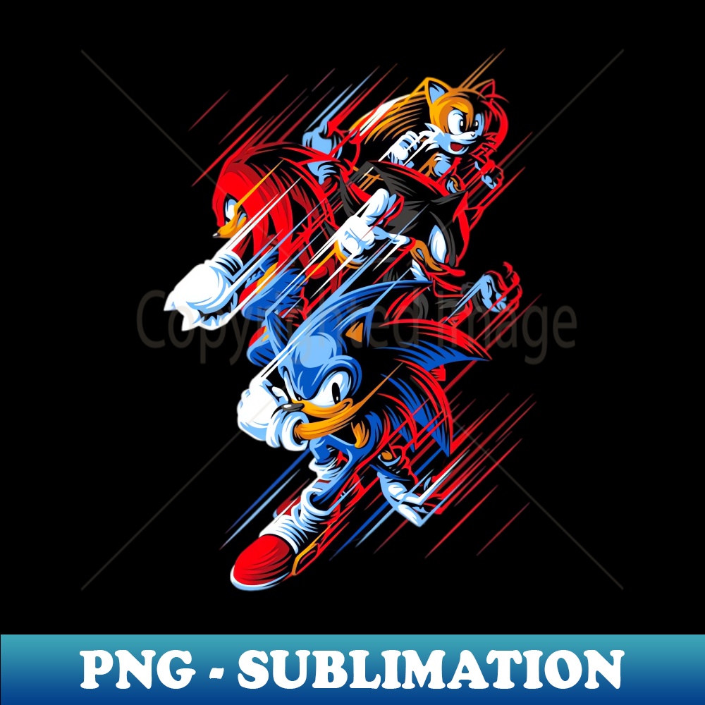 Sonic Waves - Dynamic Colors - Stunning Sublimation Art | Inspire Uplift