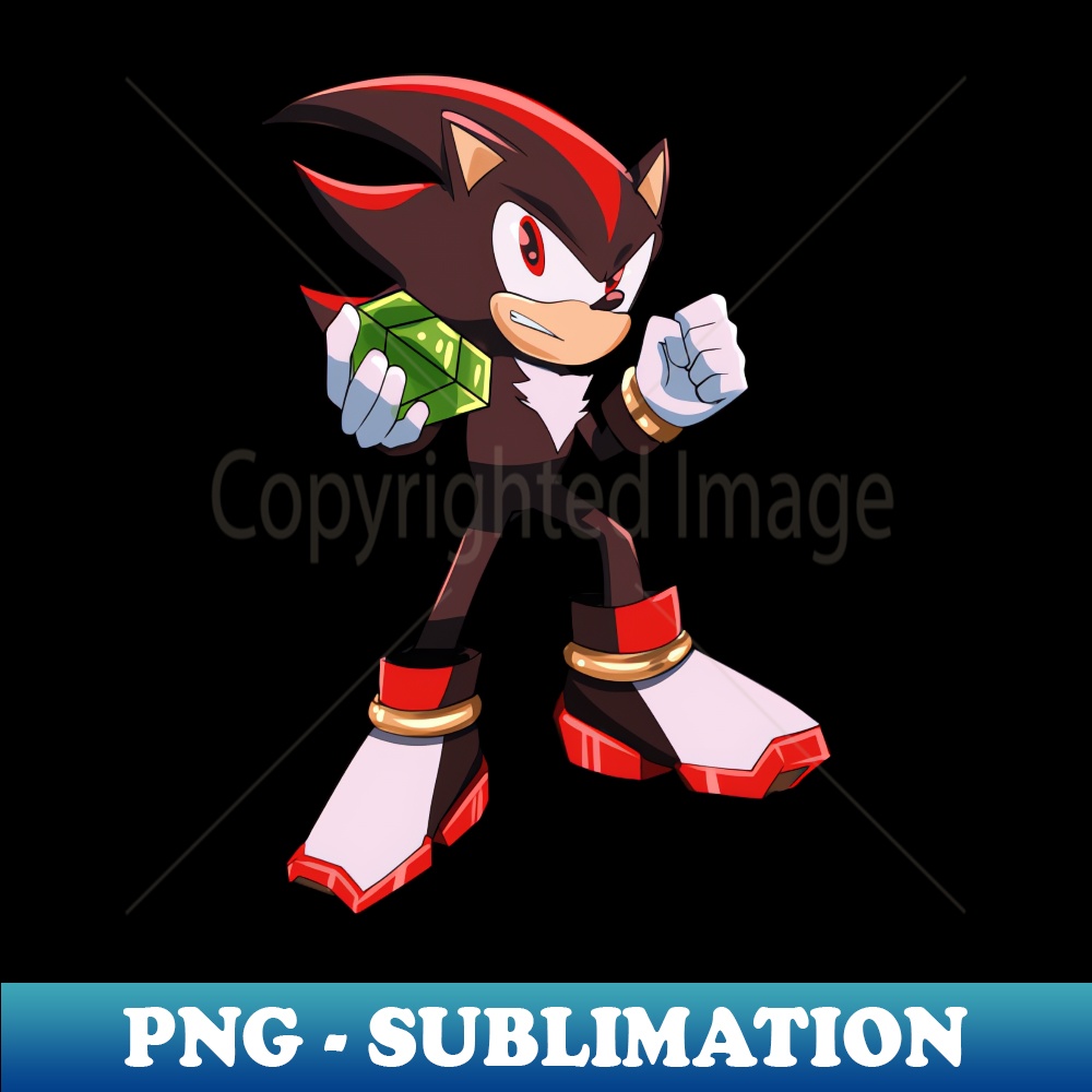 Shadow The Hedgehog - High-Resolution Sublimation File - Unl | Inspire ...