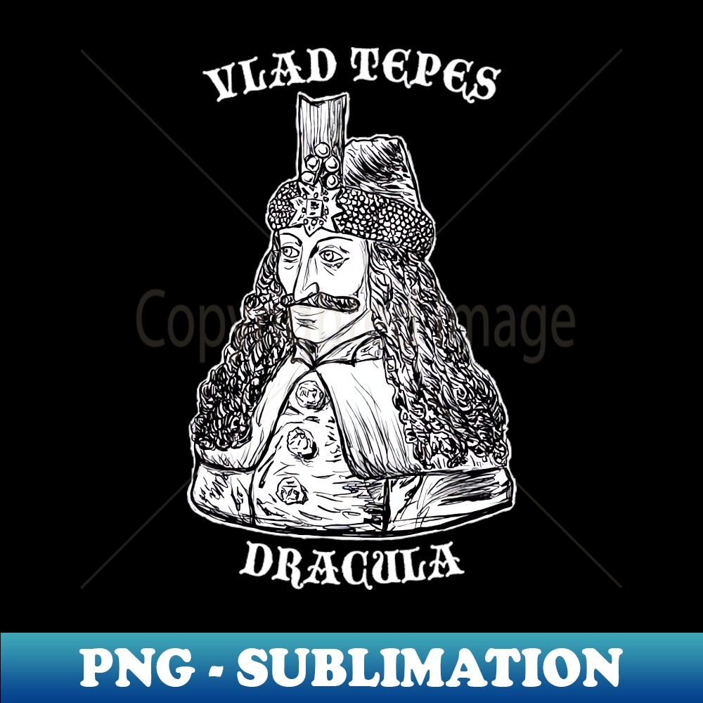 Vlad Tepes Dracula - Transparent Sublimation PNG - Dark and | Inspire ...