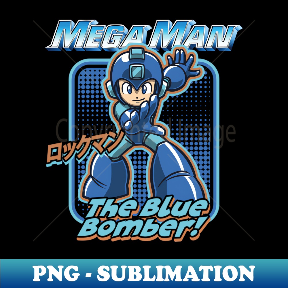 Mega Man - PNG Transparent Sublimation - Unleash Your Inner | Inspire ...