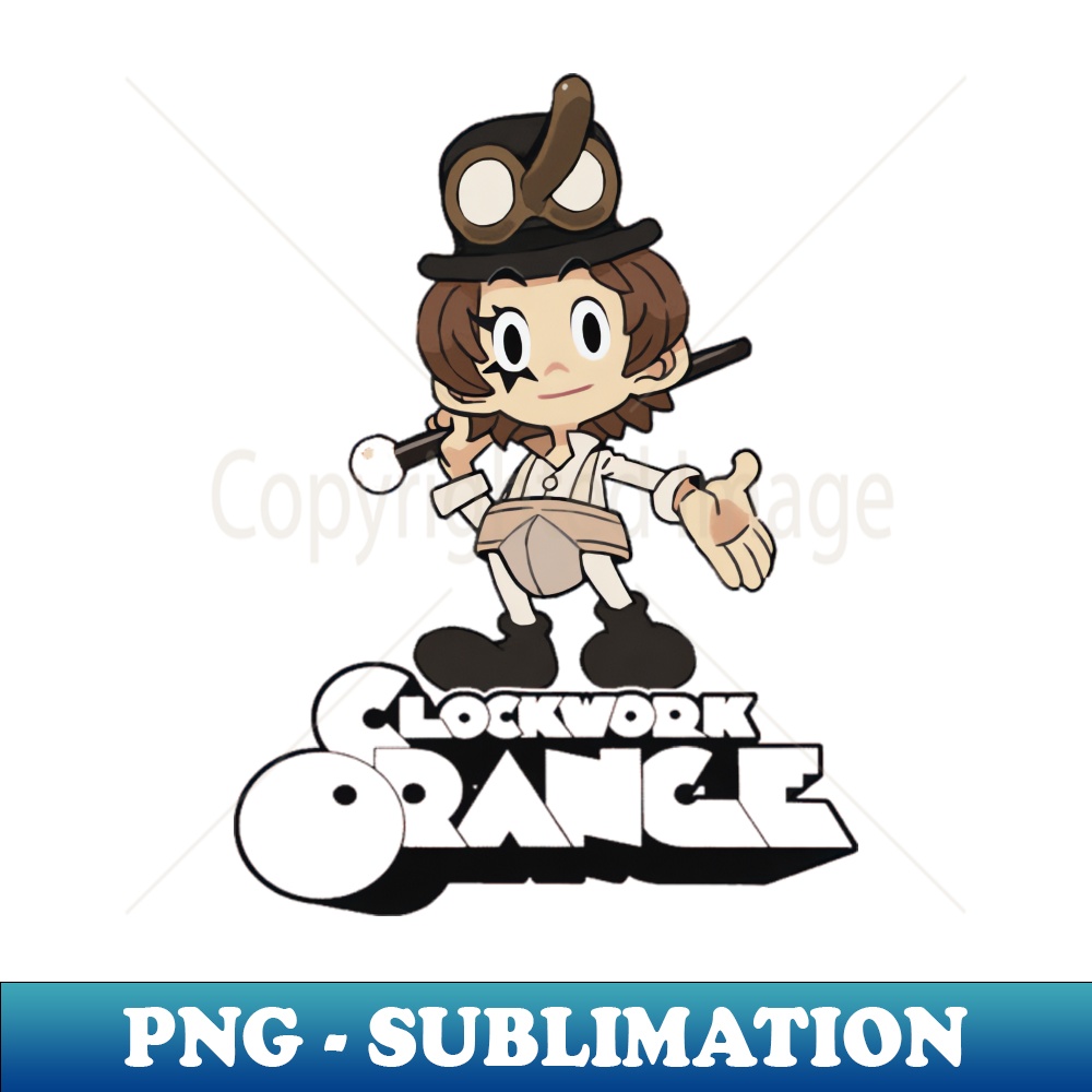 Clockwork Orange Cartoon - Unique Sublimation Artwork Downlo | Inspire ...
