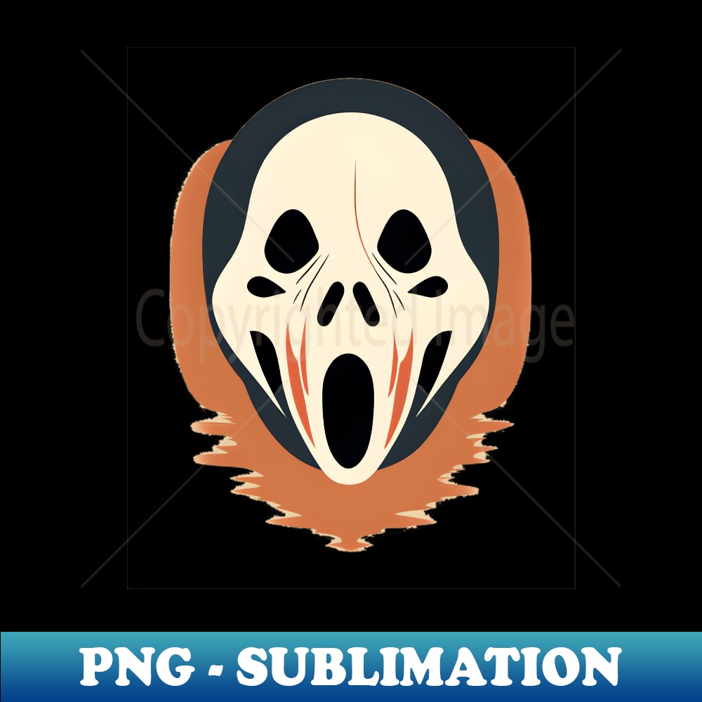 Ghostface Mask - High-Quality PNG Digital Download - Perfect | Inspire ...