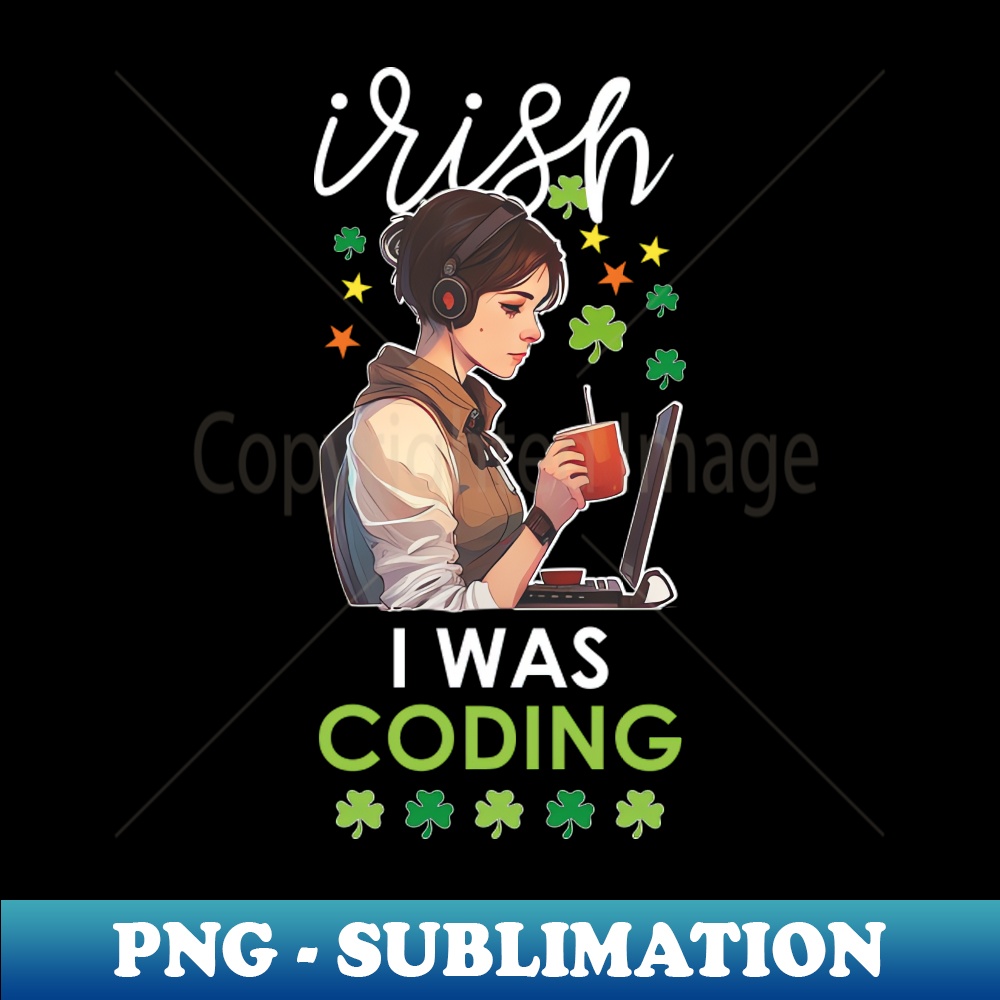 Sublimation Digital Download - Irish Coding Charm - Instantl | Inspire Uplift