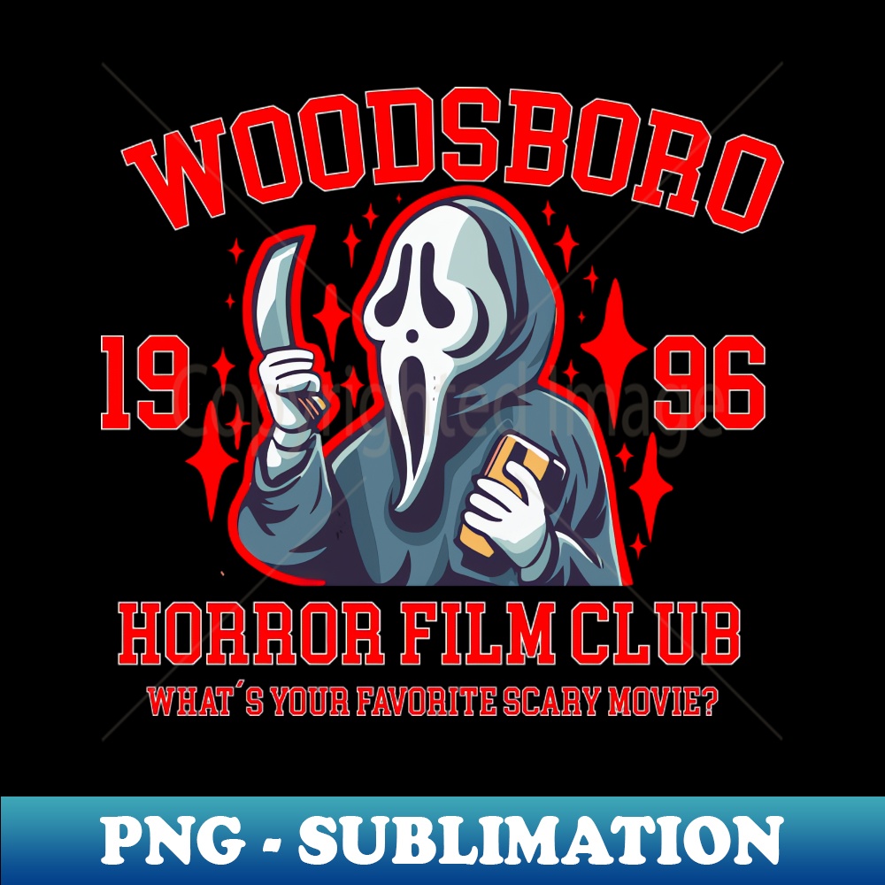 Scream Movie Poster - High-Quality PNG - Instant Download | Inspire Uplift