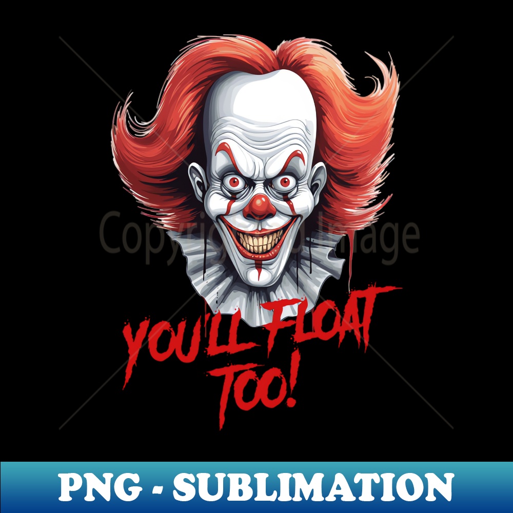 Pennywise - PNG Sublimation Overlay - Transform Your Designs | Inspire ...
