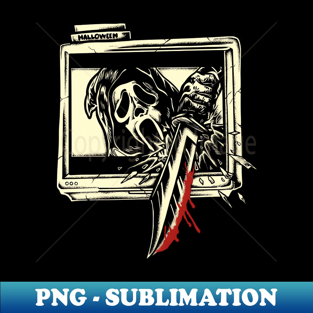 Scream - PNG Transparent Sublimation File - High Resolution | Inspire ...