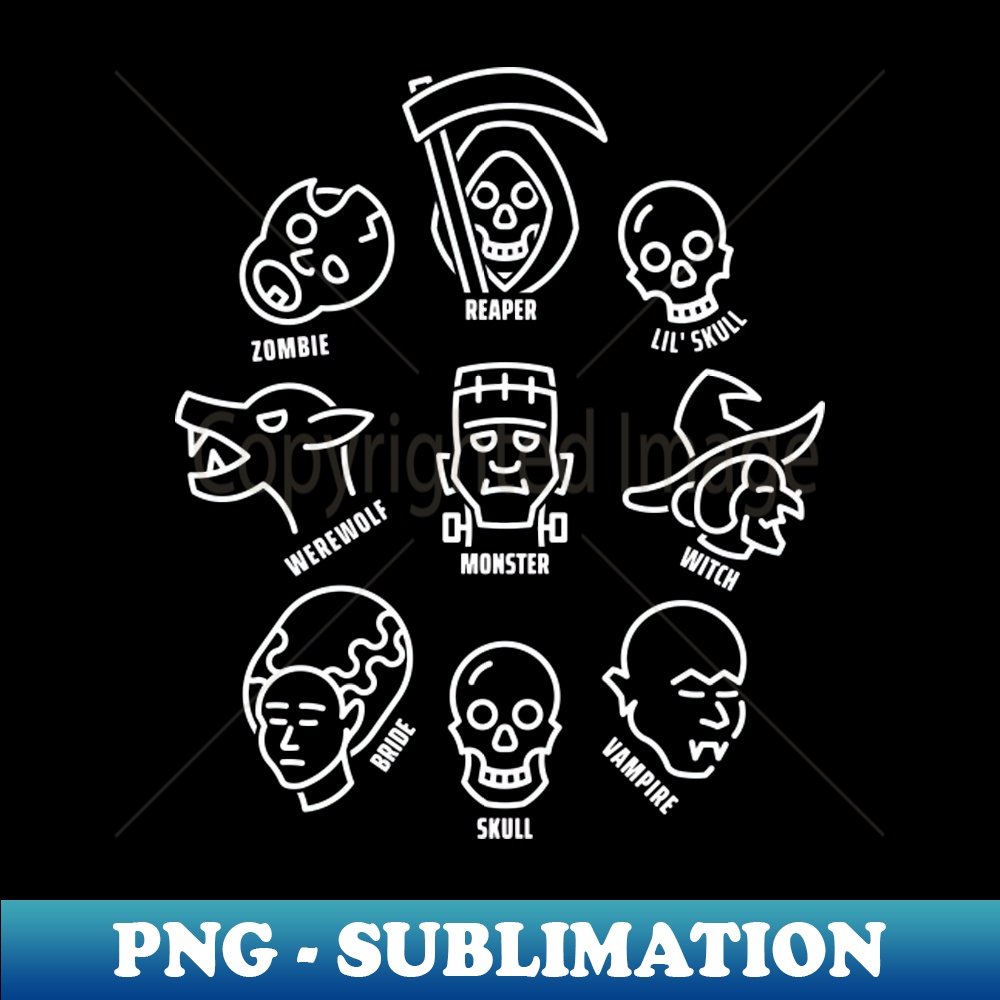 Monster Pack - 2 - Create Jaw-Dropping Designs with this PNG | Inspire ...