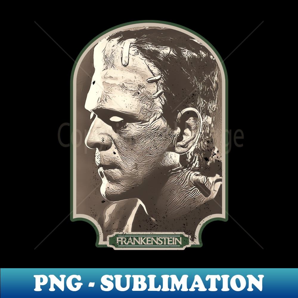 Frankenstein - Sublimation PNG Transparent Digital Download | Inspire ...