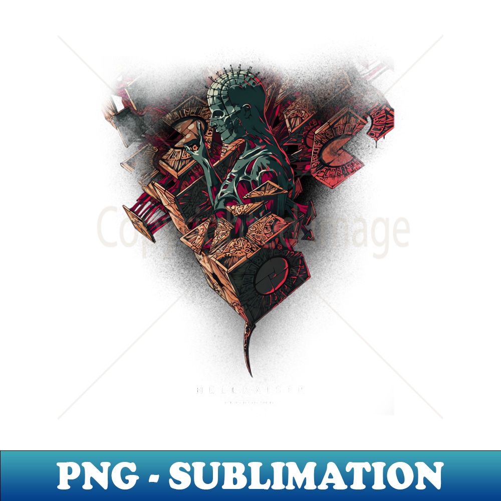 Hellraiser Pinhead - Sinister Sublimation Design - Instantly | Inspire ...