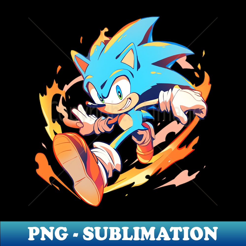 Sonic - High-Speed Racing - Crystal Clear Sublimation Design | Inspire ...