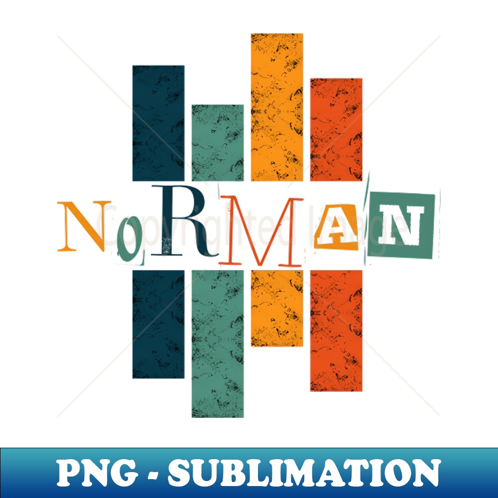 Norman City Typography - PNG Transparent Digital Download - | Inspire ...