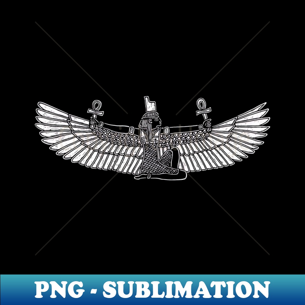 Winged Isis - Ancient Egyptian Goddess - Stunning Transparen | Inspire ...