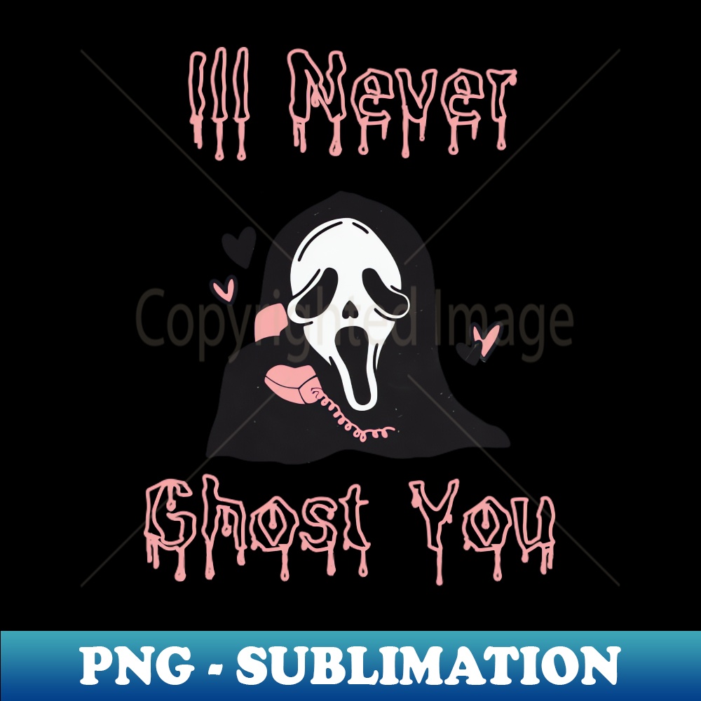 Valentines Day Ghost Face - Transparent PNG Sublimation Desi - Inspire ...