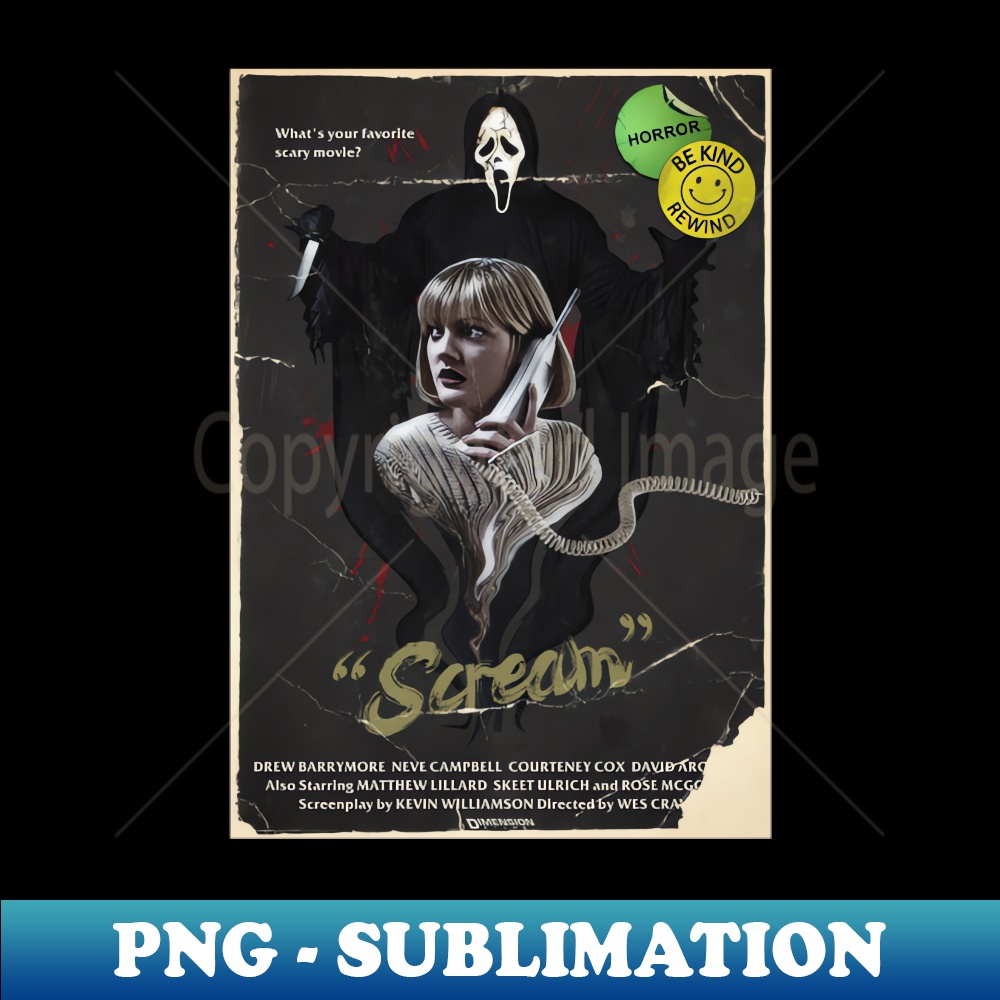 Scream - Intense Sublimation Designs - Instant Download | Inspire Uplift