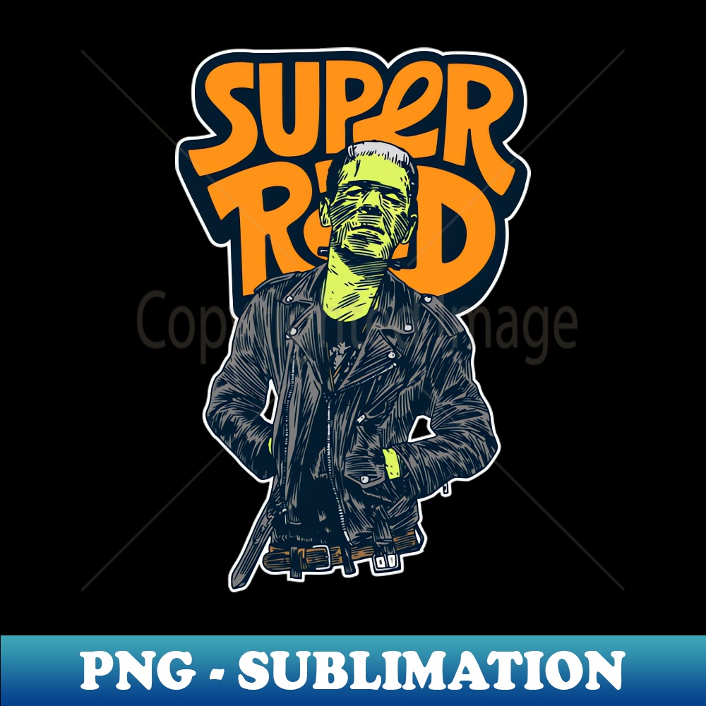 Frankenstein Punk - Edgy PNG Transparent Digital Download - - Inspire ...