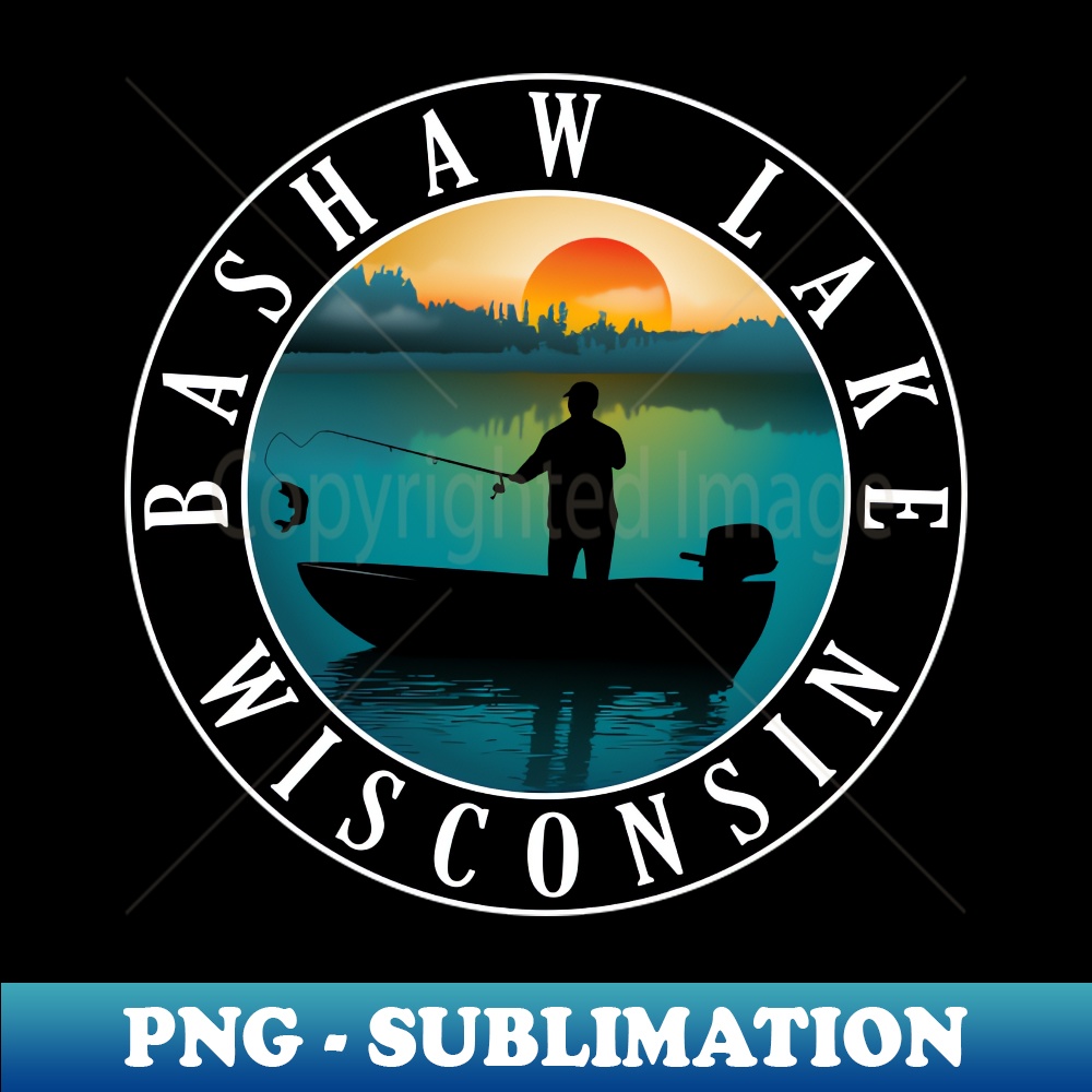 Bashaw Lake Wisconsin Fishing - Stunningly Clear PNG Digital | Inspire ...