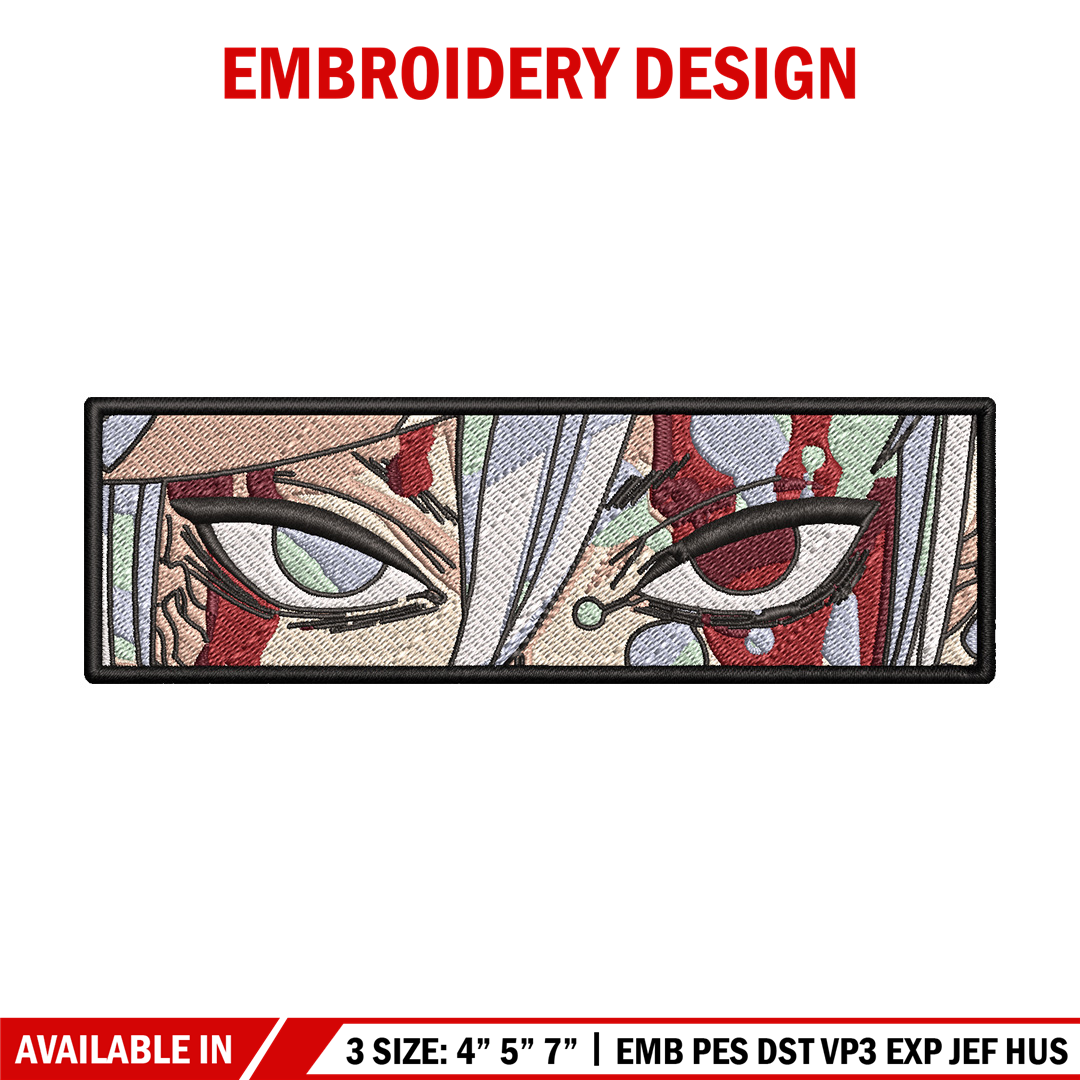 Tengen eyes embroidery design, Tengen embroidery, Embroidery | Inspire ...