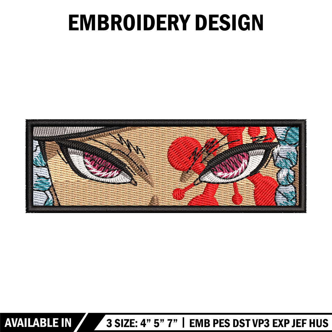 Tengen eyes embroidery design, Tengen embroidery, Anime desi | Inspire ...