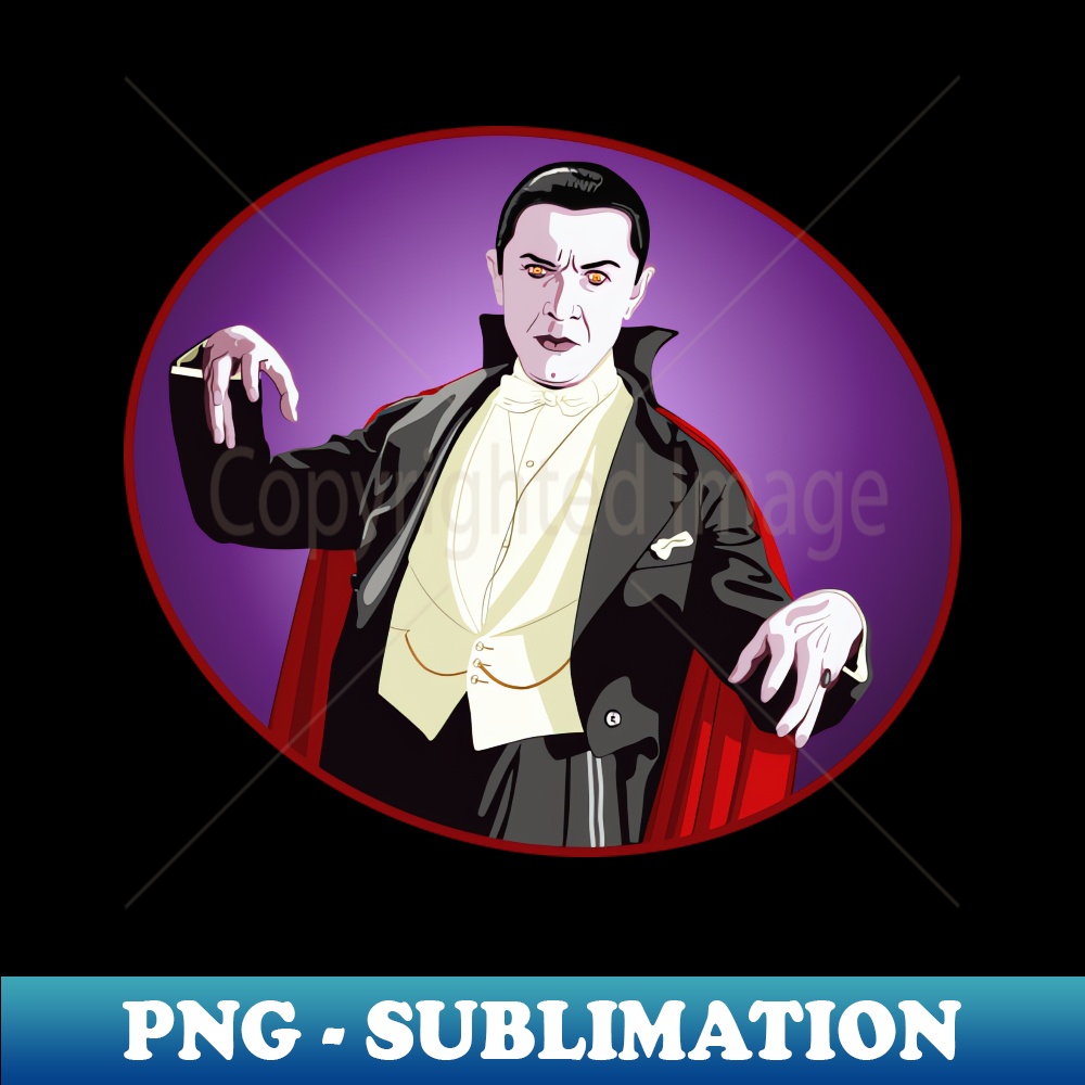 Dracula Portrait - PNG Transparent Digital Download - Immort | Inspire ...