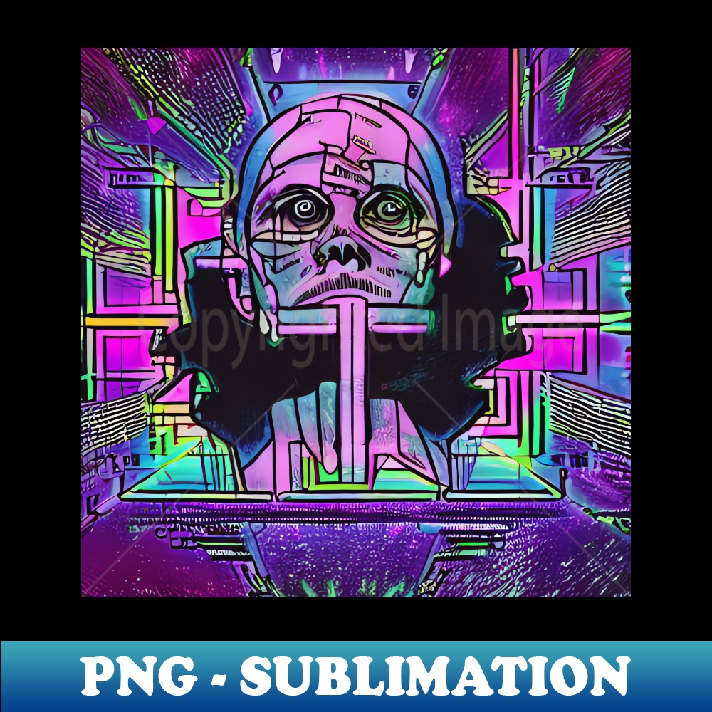 Cyberpunk Frank - Mecha Monster - Stunning PNG Transparent D | Inspire ...