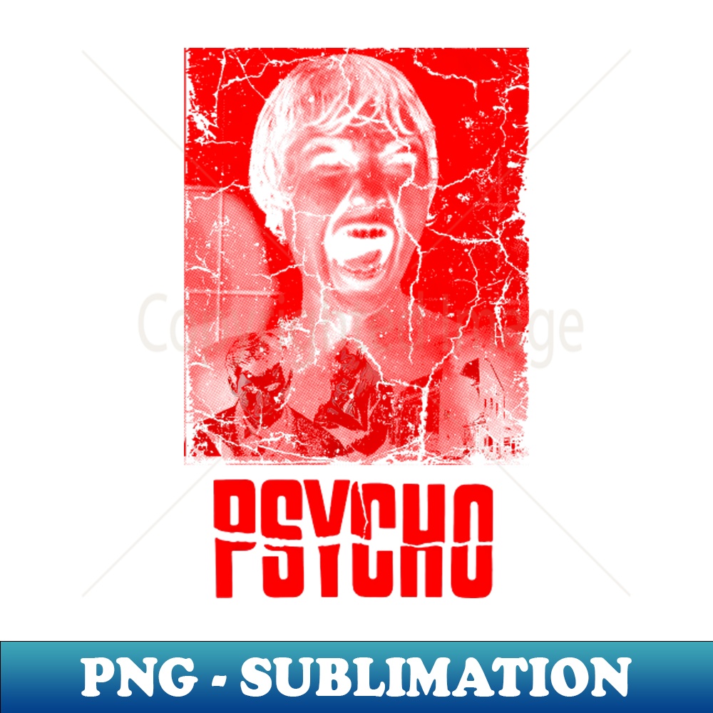 Psycho Movie - HD PNG Transparent Sublimation Digital Downlo - Inspire ...