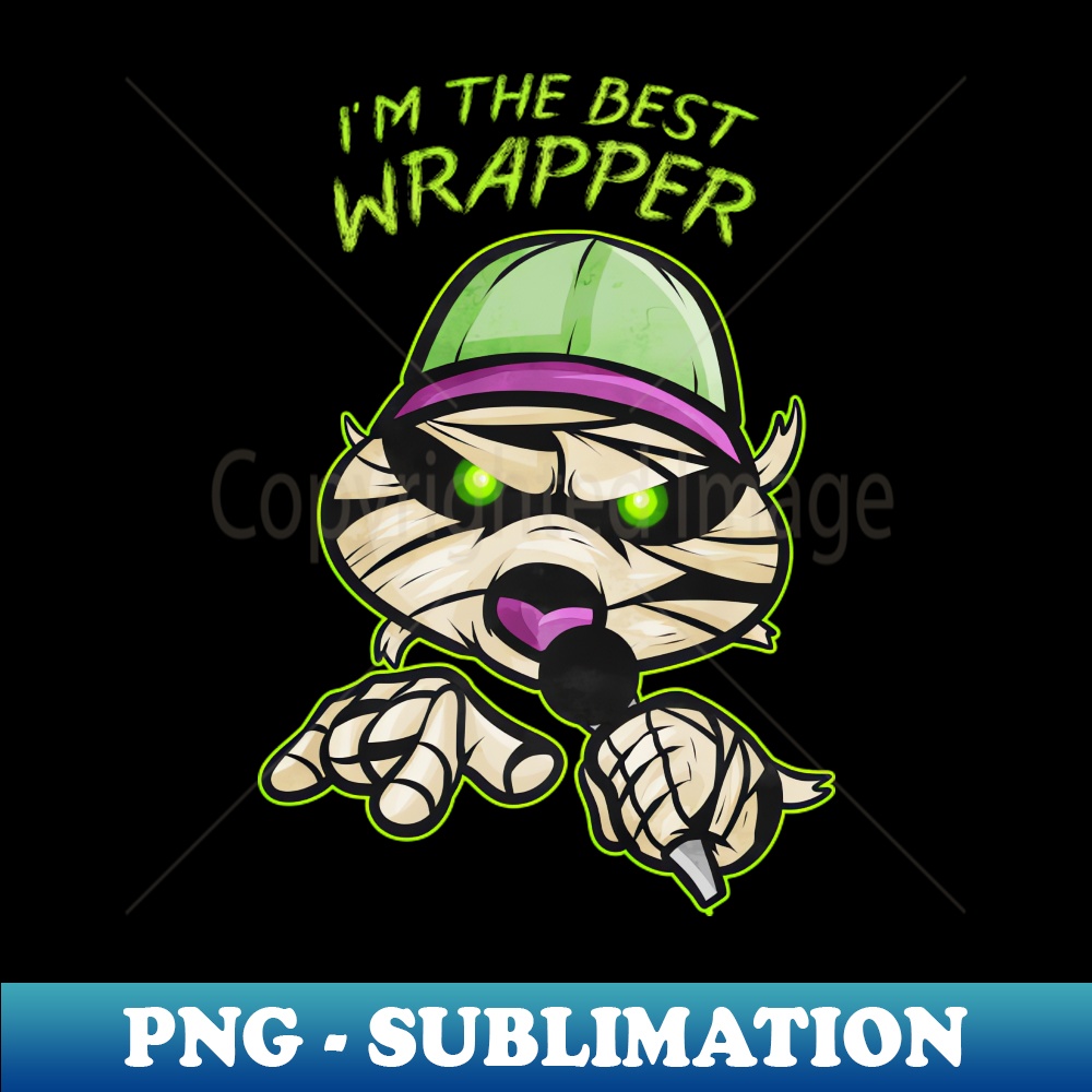 Halloween Mummy - Funny Wrapper Rapper - Best Sublimation Do - Inspire ...