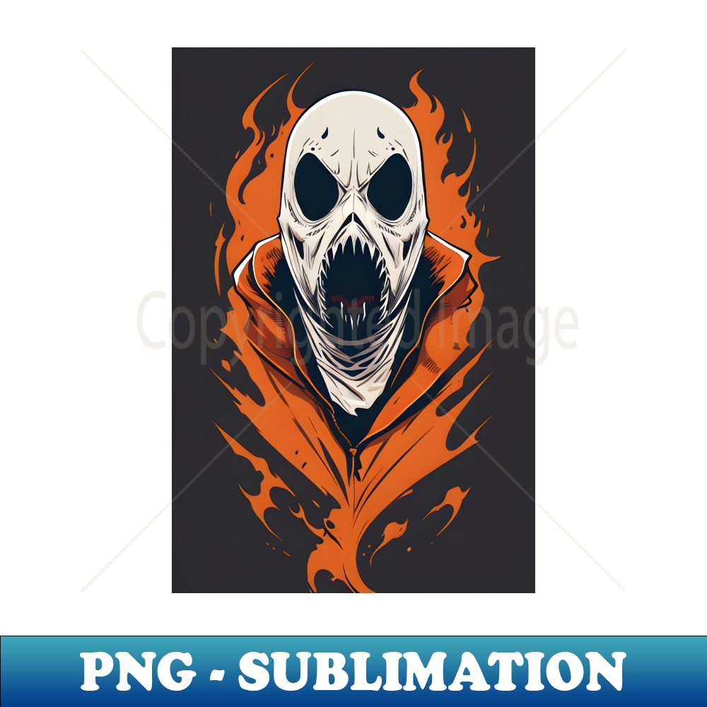 Ghost Face - Scary Mask - Create Spooky Designs with a PNG S | Inspire ...