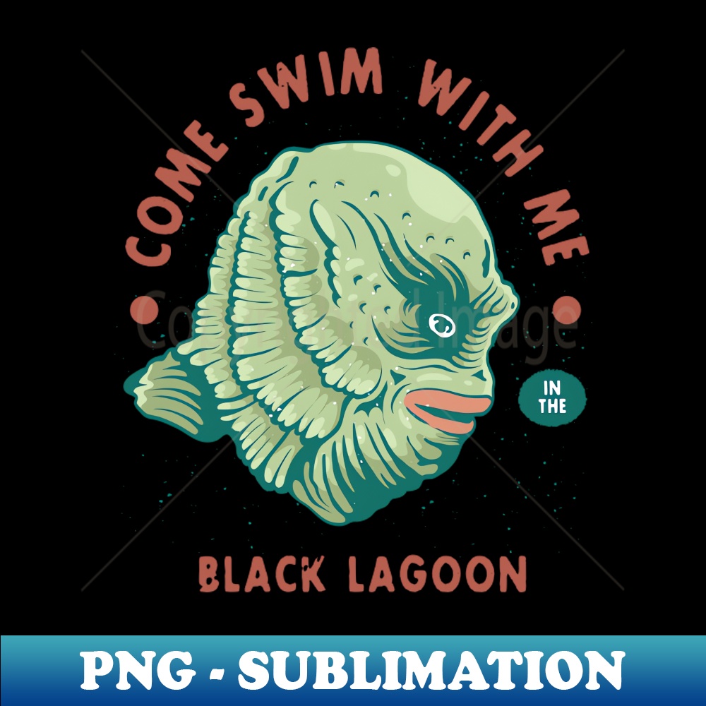 Sublime Creature from the Black Lagoon - Retro Monster - Stu | Inspire ...