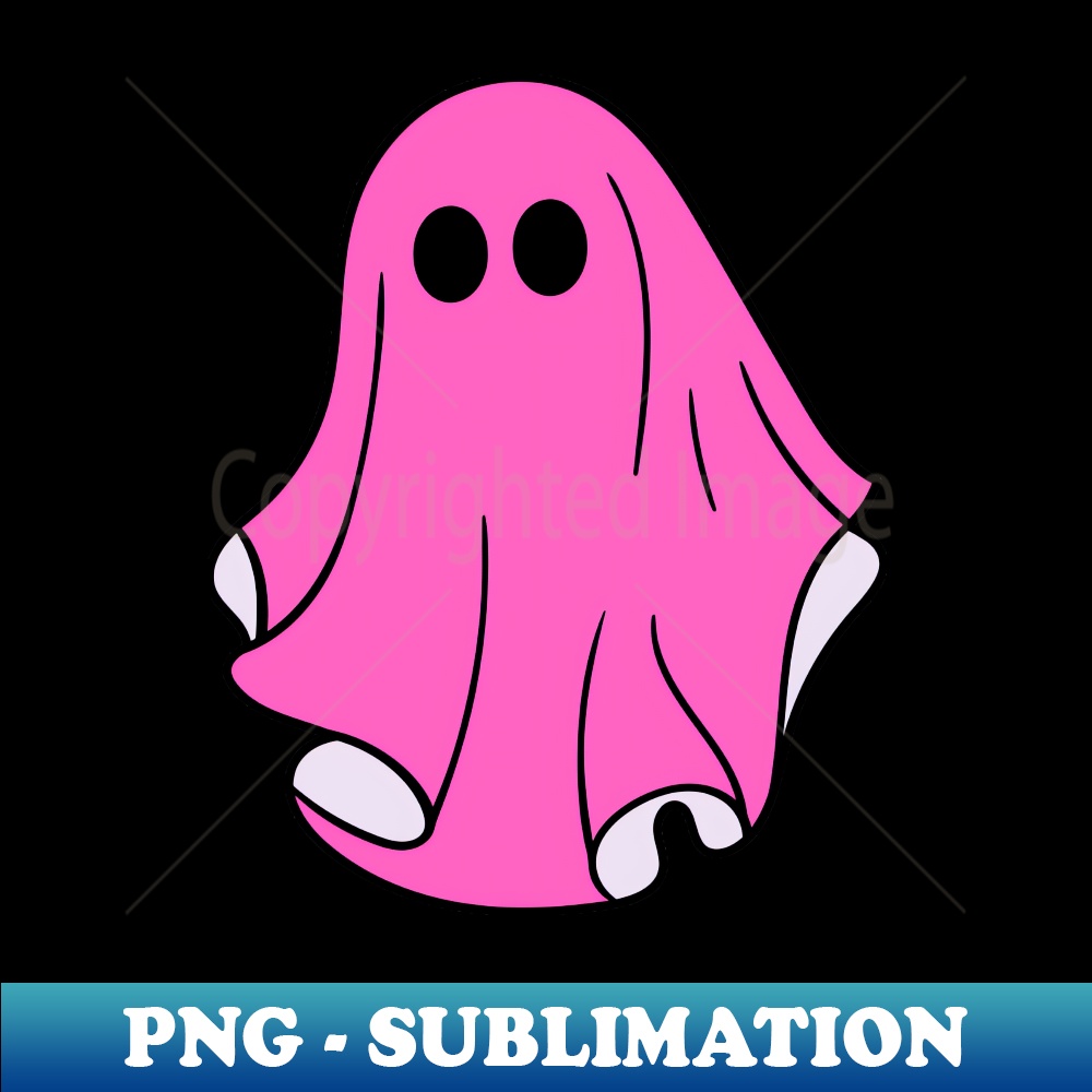 Pink Ghostface - Hauntingly Beautiful Sublimation Design - Inspire Uplift