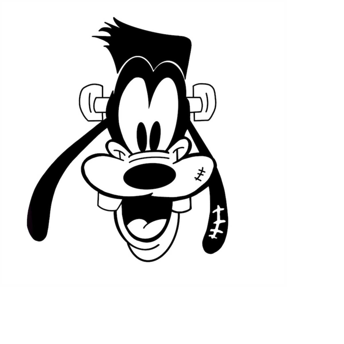 Frankenstein Goofy Digital Files - SVG/PDF/PNG/Jpeg - Hallow - Inspire ...