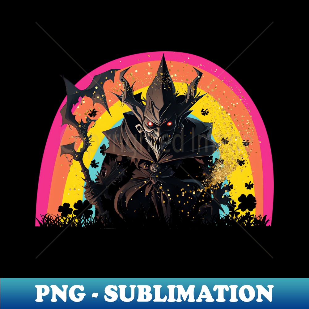 Evil Leprechaun with Rainbow - Dark and Sinister St Patricks | Inspire ...