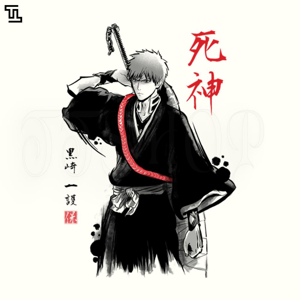 Ink Soul Reaper bleach PNG Download - Inspire Uplift