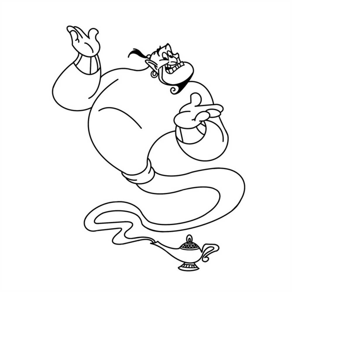 Genie SVG File - Inspire Uplift