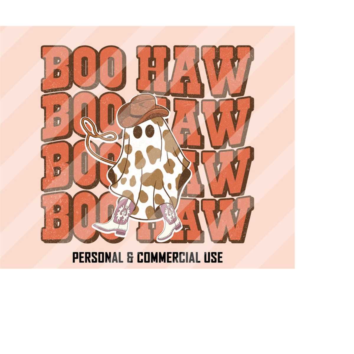 Boo Haw PNG, Halloween Sublimation Designs, Western Hallowee | Inspire ...
