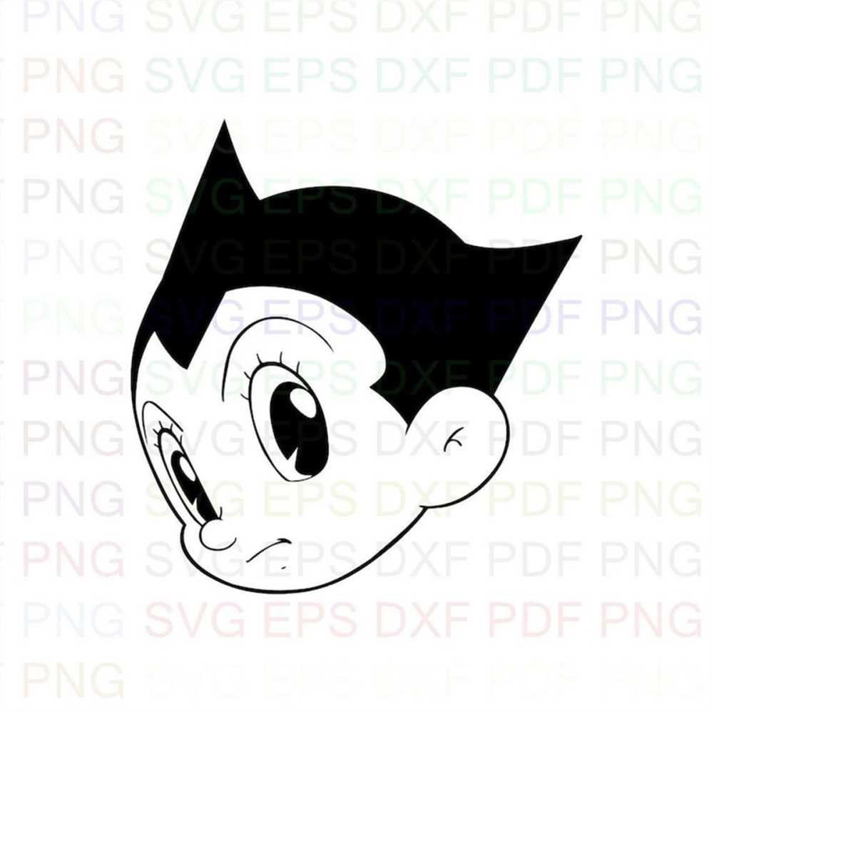 Astro_Boy_0002 Outline Svg Dxf Eps Pdf Png, Cricut, Cutting | Inspire ...