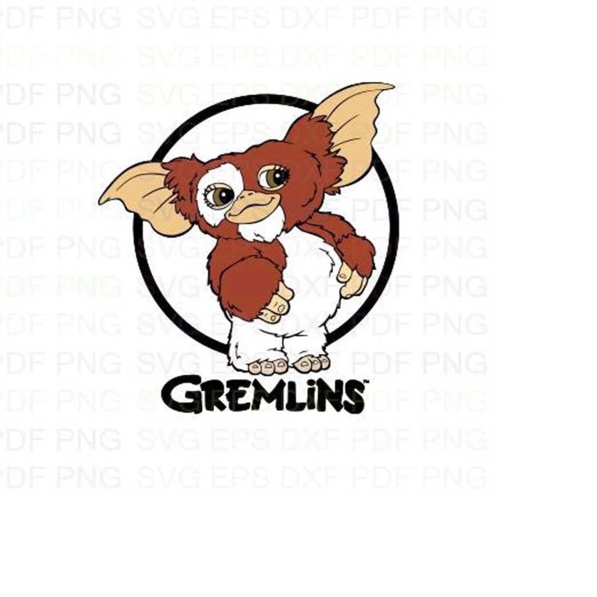 Vintage_style_Gremlins Svg Dxf Eps Pdf Png, Cricut, Cutting - Inspire ...